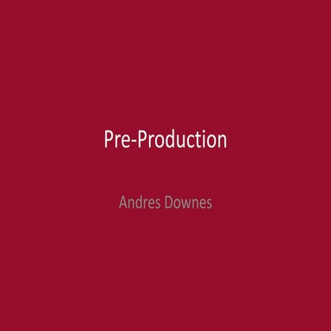 Production process - magazine front cover | PPTX