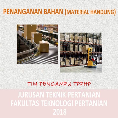 5.material handling | PPT