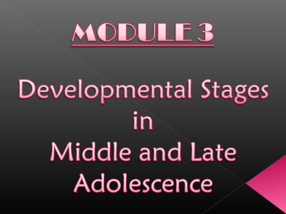 Stages of Development and Developmental Tasks | PPT