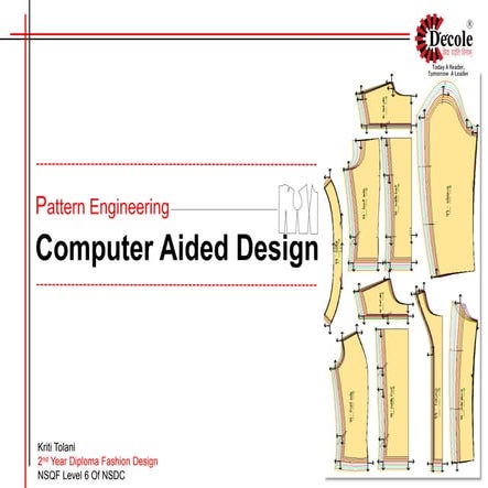 Pattern Drafting and Construction for Adult wear (Umbrella skirt) | PPTX