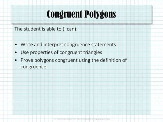 Congruen Polygons - Math 5 | PPTX