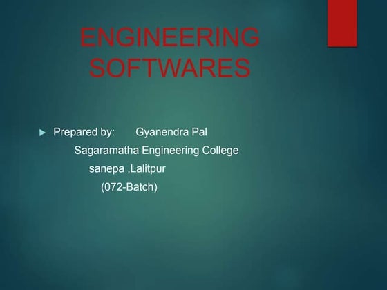 Best 5 software for civil engineering | PPT