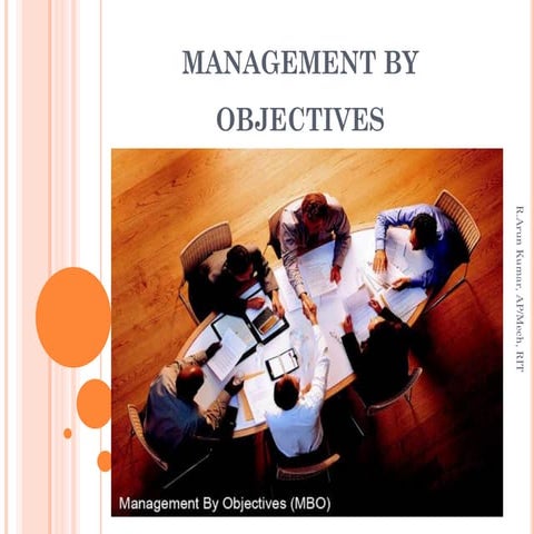 Management by objective | PPT
