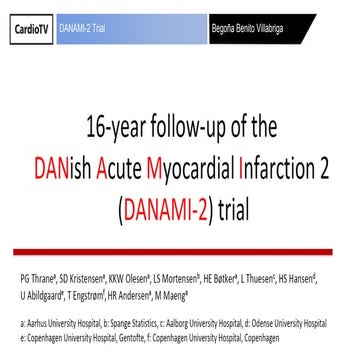 DANAMI 2 Trial | PPT