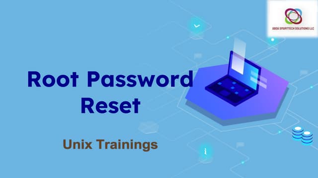 5 1 Root Password Resetupdatedcorrectedvariedtextpptx Operating Systems Computer