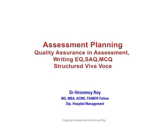 Developing short answer questions (sa qs) | PPTX