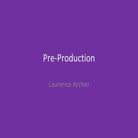5. pre production(2) | PPTX