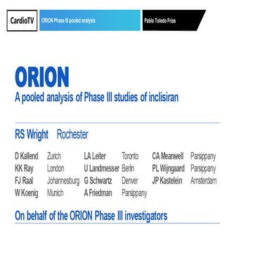 ORION phase III pooled analysis | PDF