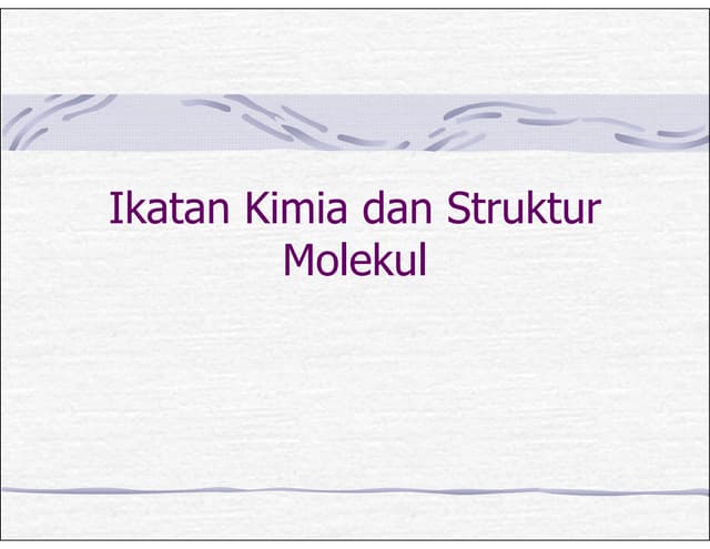 Ikatan pi dan ikatan sigma | DOCX