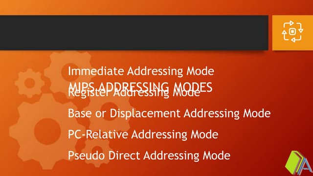MIPS Addressing Modes | PPT MIPS Addressing Modes | PPT