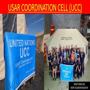 USAR COORDINATION CELL | PPTX