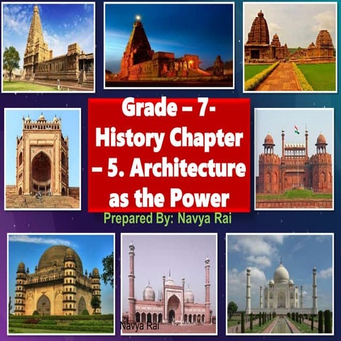 Grade 7. History -5. architecture as the power | PDF