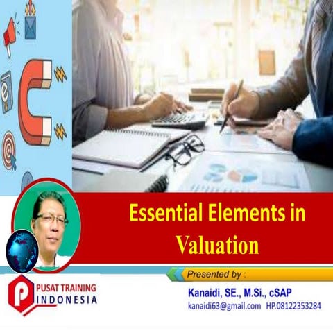 Essential Elements in Valuation _ Materi Training "Business Analysis ...