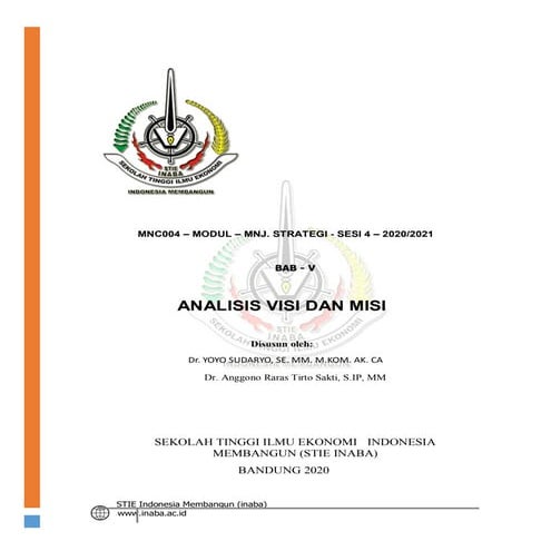 5. mnc004 modul- mnj. strategi - sesi 5 | PDF