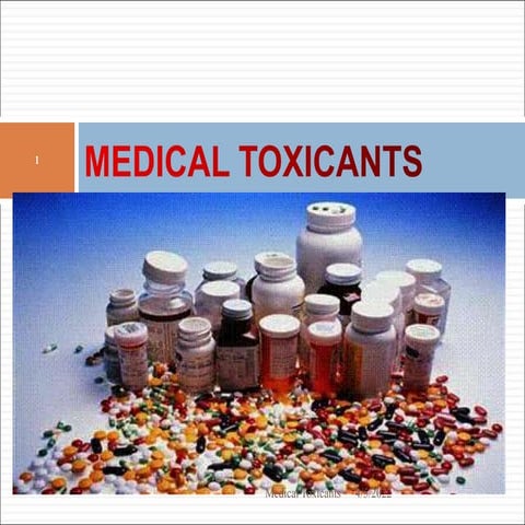 5.1 medical toxicant | PPT