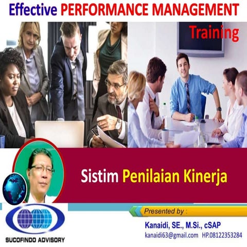Sistim Penilaian Kinerja _Training "PERFORMANCE MANAGEMENT (Manajemen ...