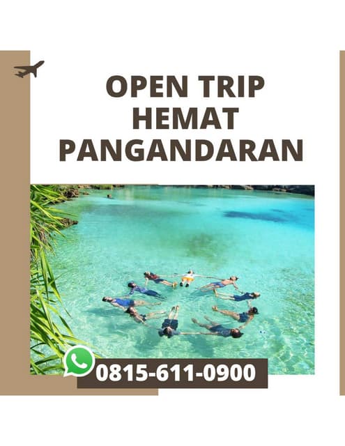 Paket Wisata Pangandaran | PDF