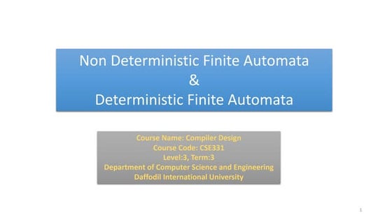 Deterministic Finite Automata Dfa Pdf Programming Languages Computing