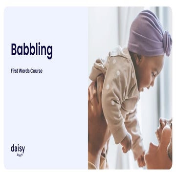 5. Babbling | PPT