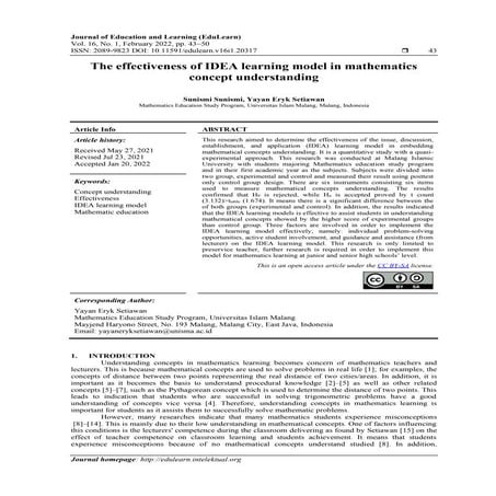 Analysis Of Student S Misconceptions In Solving Mathematic Logic Problems | PDF