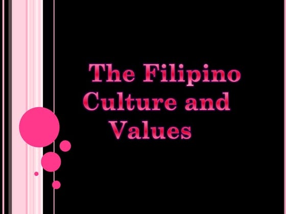 Filipino Values and Traits | PPT
