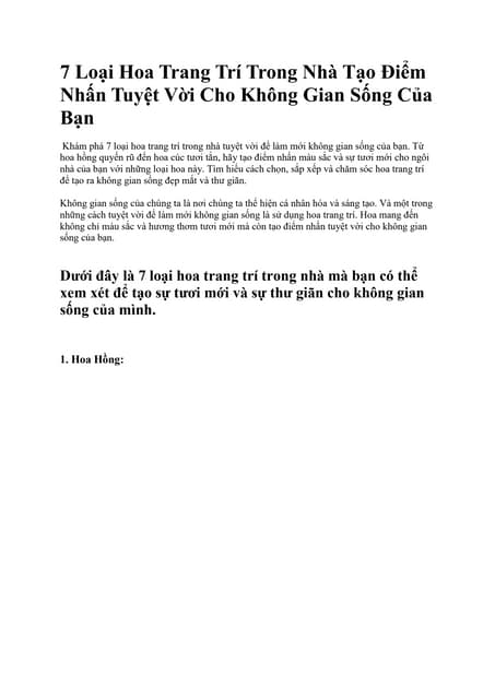 Hoa tử đằng giả: Đặc điểm, ý nghĩa và ứng dụng trong decor trang trí. | DOCX