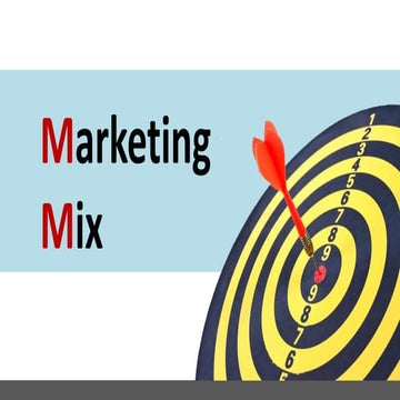 Marketing mix (bauran pemasaran) adalah strategi pemasaran yang menggabungkan beberapa unsur ...