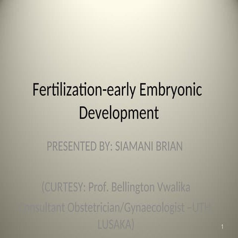 5. Fertilization-Early Embryo Development.ppt