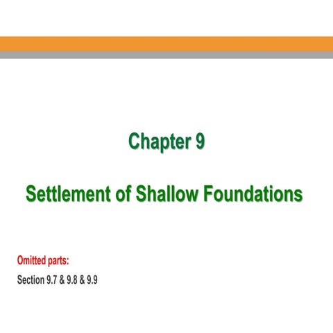 Determination of Immediate Settlement | PPTX