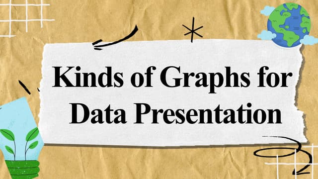 Types of graphs and charts and their uses with examples and pics | PDF