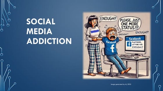Social Media Addiction: How It Impacts Mental Health | PPTX