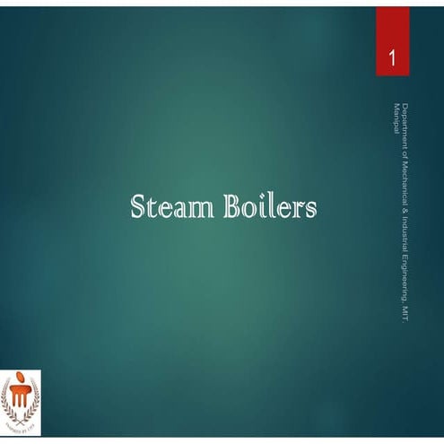5. Chap-1-Steam Boilers PPT.pdfsdfsdfsfds | PPT
