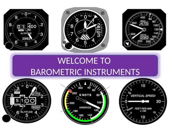 AIRSPEED INDICATOR USED IN AIRCRAFT .ppt | Air Travel | Travel Type