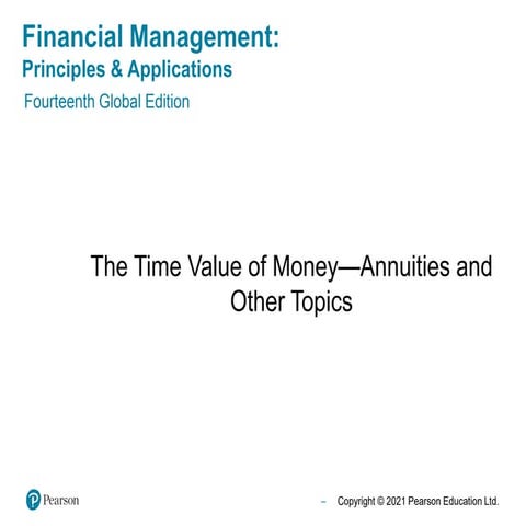 Chapter 6 annuity | PPT