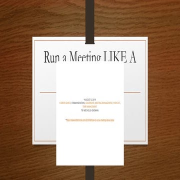 How to Run and control a Meeting LIKE A BOSS!.pptx