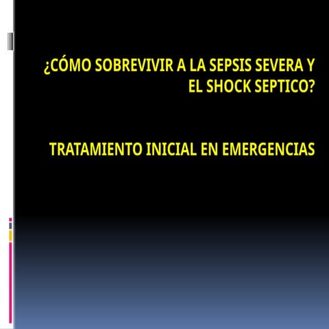 5. sepsis.para enseÑar y elaborar medicina | PPTX