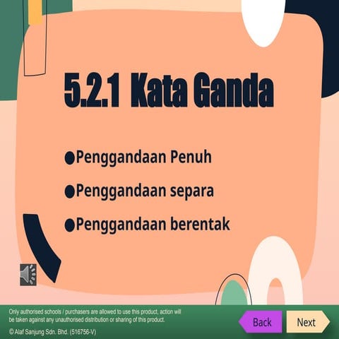 5.2.1 Tatabahasa Kata Ganda.pptx Tingkatan 1 | PPTX