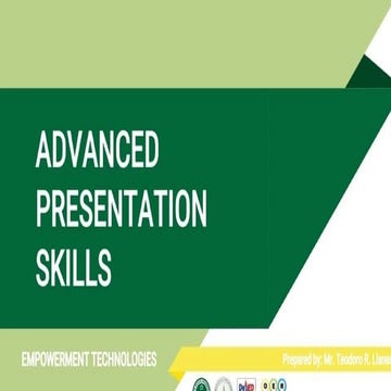 5. Advance Presentation Skill.pptx- abcd | PPTX