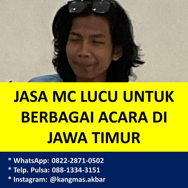 Jasa MC Acara dan Event Gresik Jawa Timur | PPTX