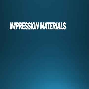 agar agar and alginate impression materials | PPT