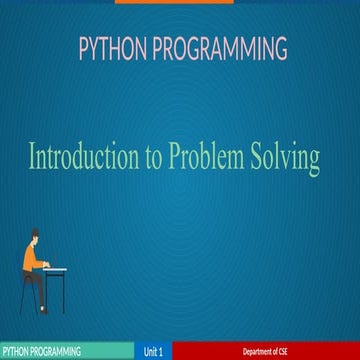 5. Introduction to Problem Solving -- Flowchart.pptx