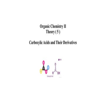 Carboxylic acid derivatives | PPTX