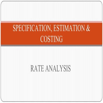 Rate Analysis.pptx