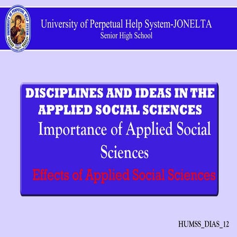 5.2-Effects-of-Applied-Social-Sciences power point presentation | PPTX