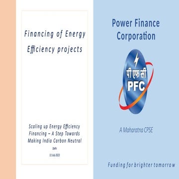 5. PFC - Financing of Energy Efficiency projects.pptx