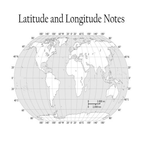 Latitude And Longitude | PPT