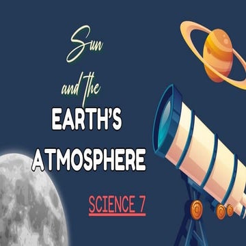 Detailed Lesson Plan - Earth's Atmosphere | DOCX