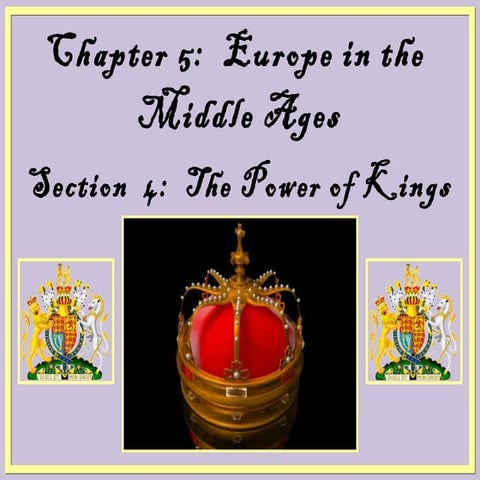 5 4 the power of kings | PPT
