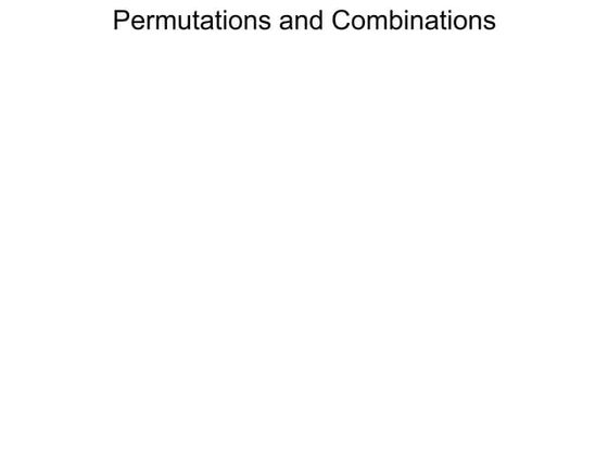 Permutation & Combination | PPTX