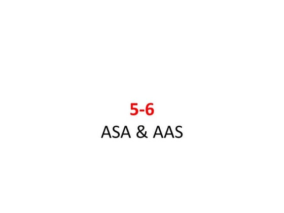 Proving Triangles Congruent Sss, Sas Asa | PPT | Geography | Science